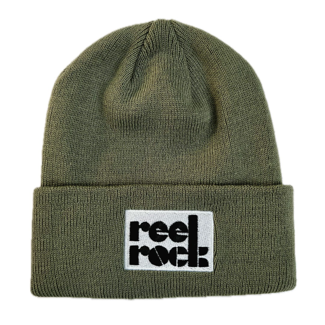 Cuffed Logo Beanie – REEL ROCK